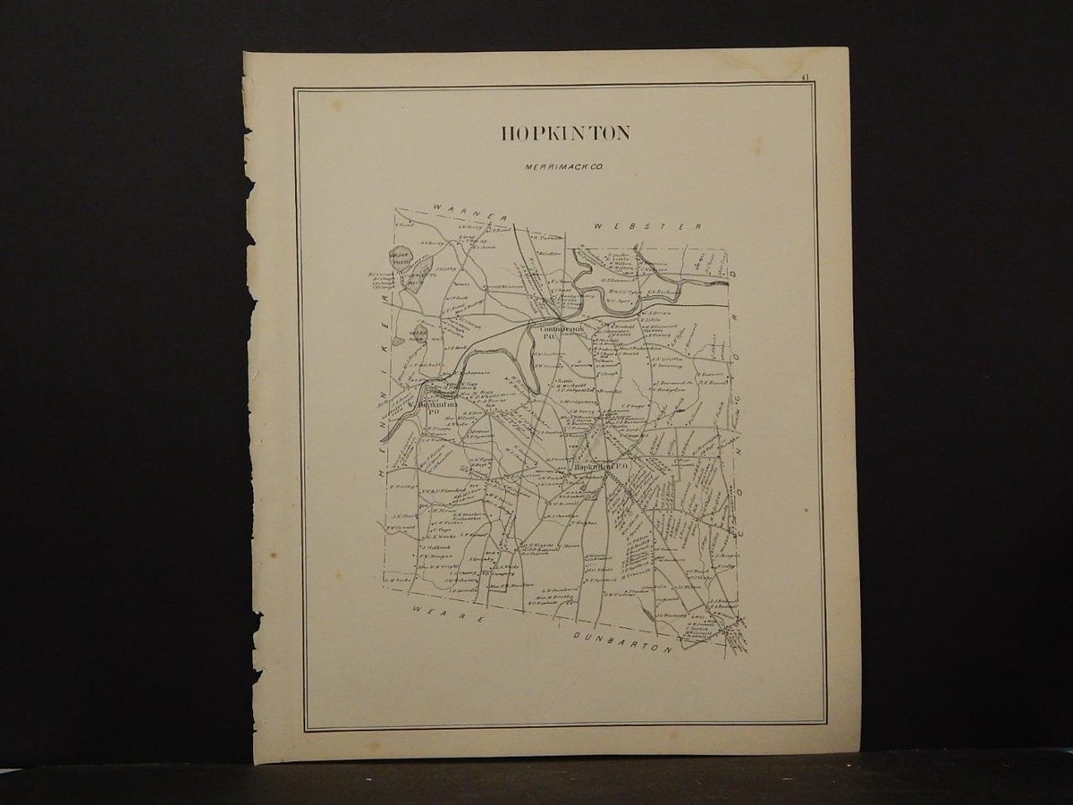 Old Maps Of Rockingham County Rockingham County 1864 Old Map With