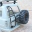 Metal Ladder for 1/10 Rock Crawler Lc80 T4 Scx10 2 II 90046 Jeep Toys ...