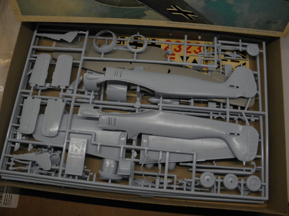 HASEGAWA FOCKE WULF FWL 90- GERMAN FIGHTER - 1/32 SCALE - PRE-OWNED | eBay