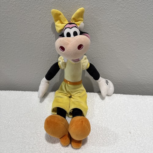 Disney Clarabelle Cow Plush Yellow Store Exclusive 16" Mickey Mouse clubhouse | eBay