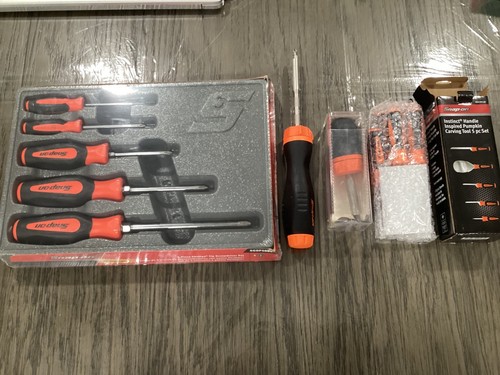 Snap-On Tools Orange Screwdriver Set W Pumpkin Carving Kit | eBay