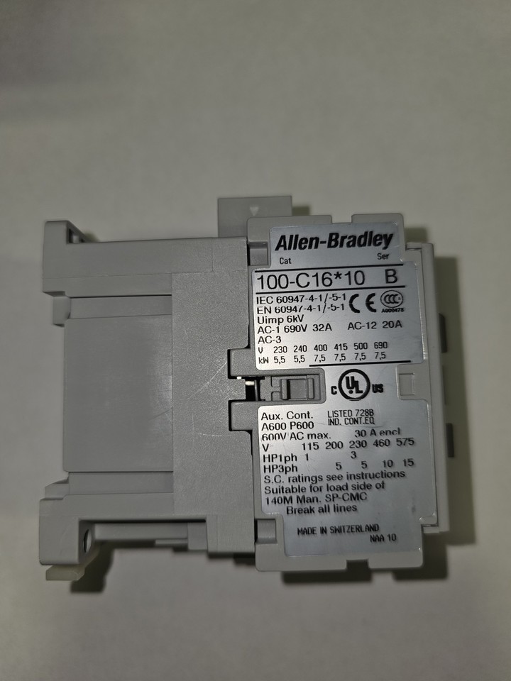 ALLEN-BRADLEY 100-C16D10 CONTACTOR 100-C16*10 SER B | eBay