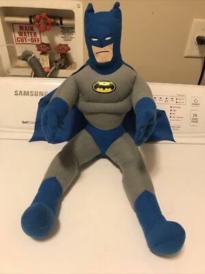 DC Comics Justice League BATMAN IN BLUE AND GRAY 16" Plush STUFFED Toy ...