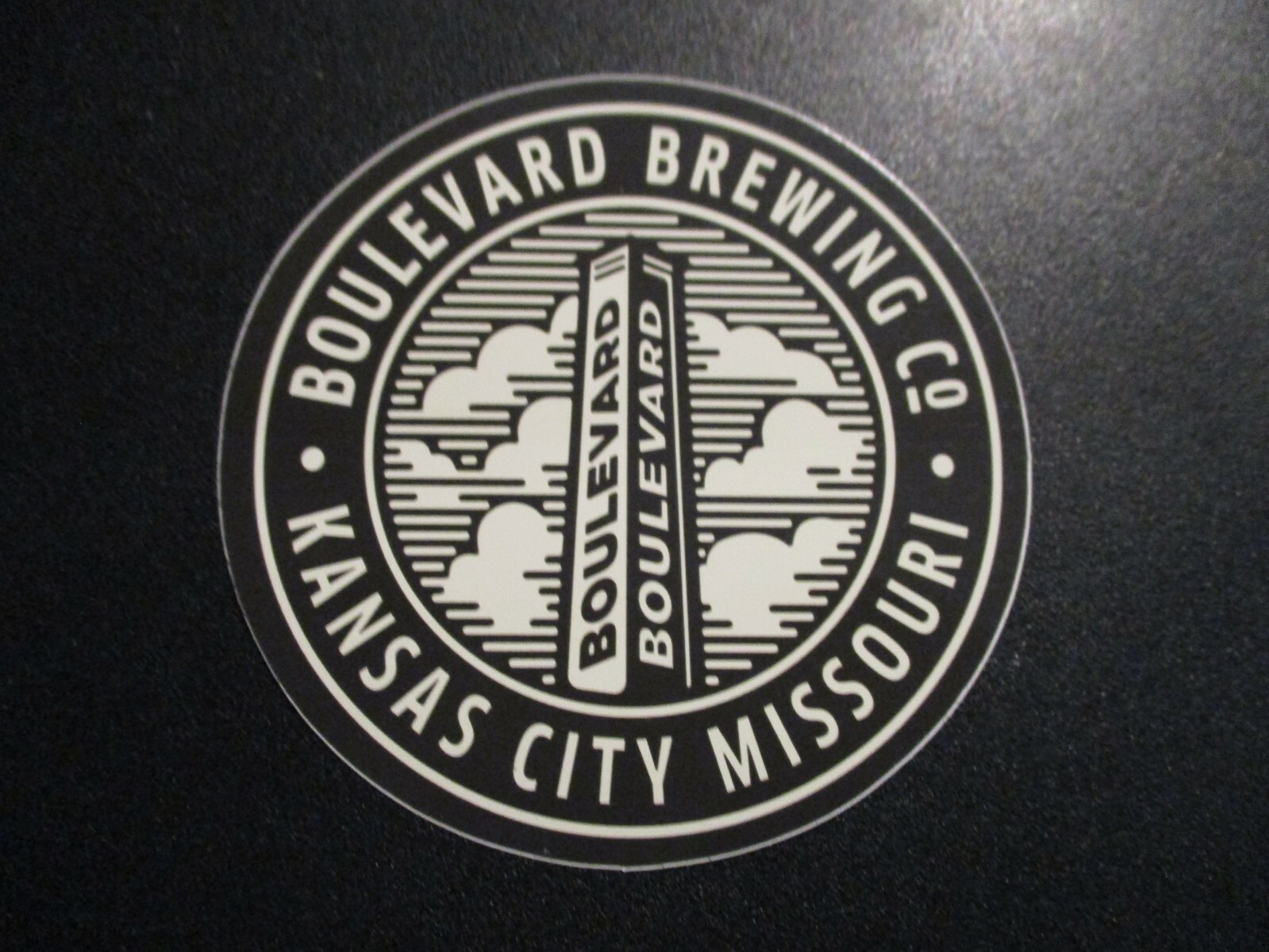 BOULEVARD BREWING CO Kansas City Smokestack STICKER decal craft beer ...