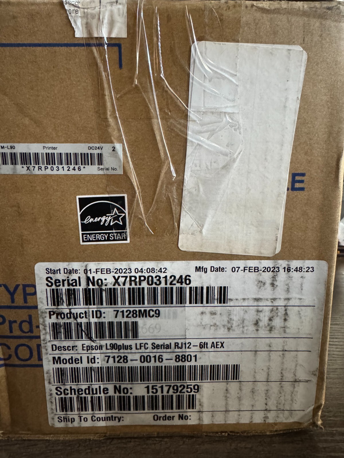 Epson TM-L90 M313A 669 Thermal POS Label & Receipt Printer C31C412669 ...