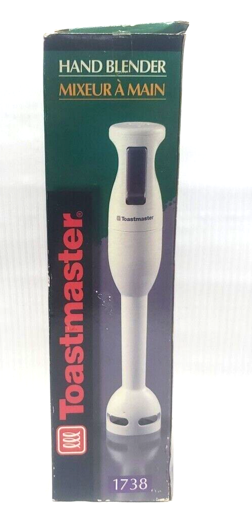 Toastmaster Immersion Hand Blender Mixer White 1738 Tested Works Vtg | eBay