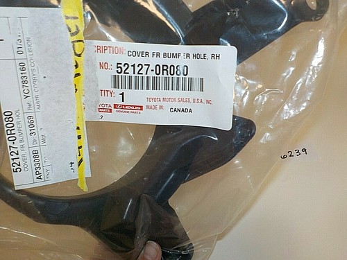 13-16 Toyota Rav4 Front Fog Light Hole Cover RH OEM 52127-0R080 (#6239 ...