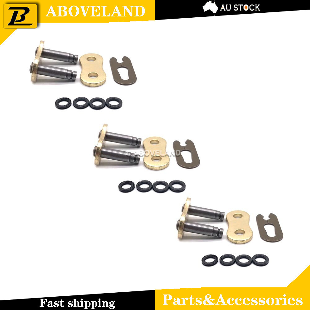 3X 428 X Ring Master Joint Link Clip For Yamaha XT250 2008-2018 2019 ...