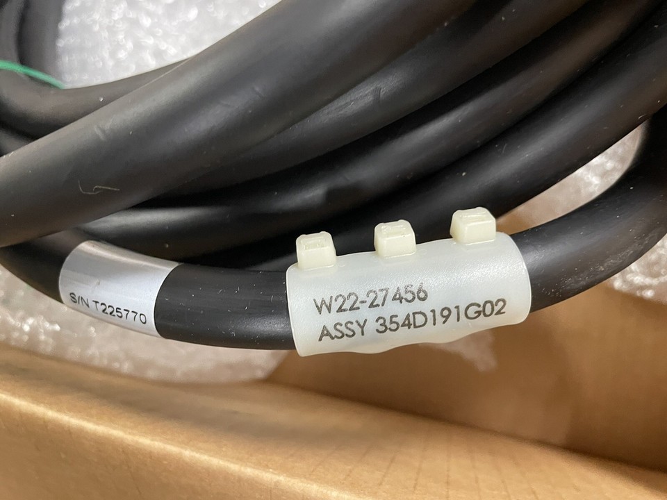 40' MILITARY Radio Generator POWER CABLE 600v 354D191G02 4 pin Cannon ...