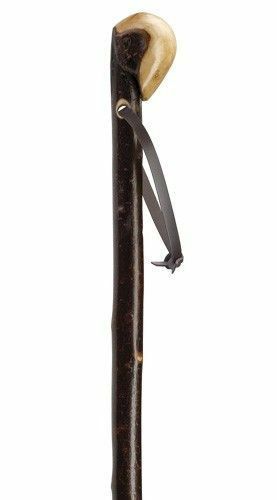Blackthorn Knob Stick Alpine Ferrule Rustic Natural Walking Staff ...