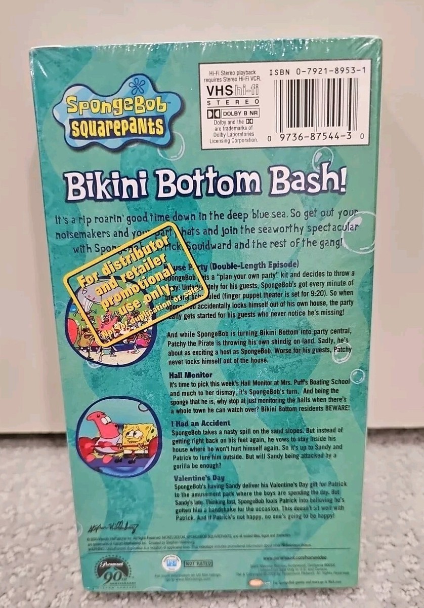 Bailiúchán Spongebob Vhs