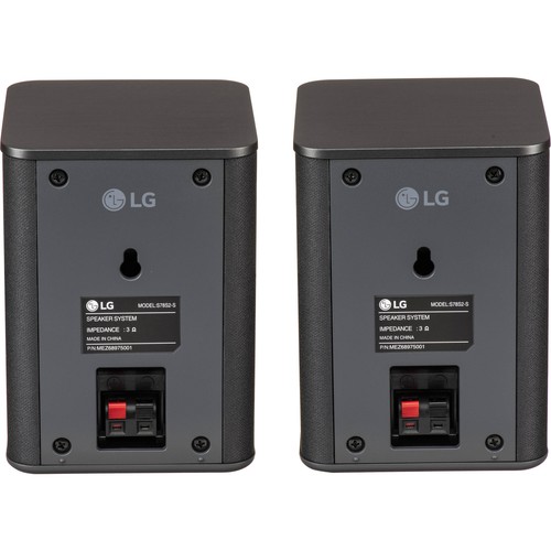 LG SPQ8-S 2.0 Channel Wireless Rear Speaker Kit for S90 & S80 Series ...