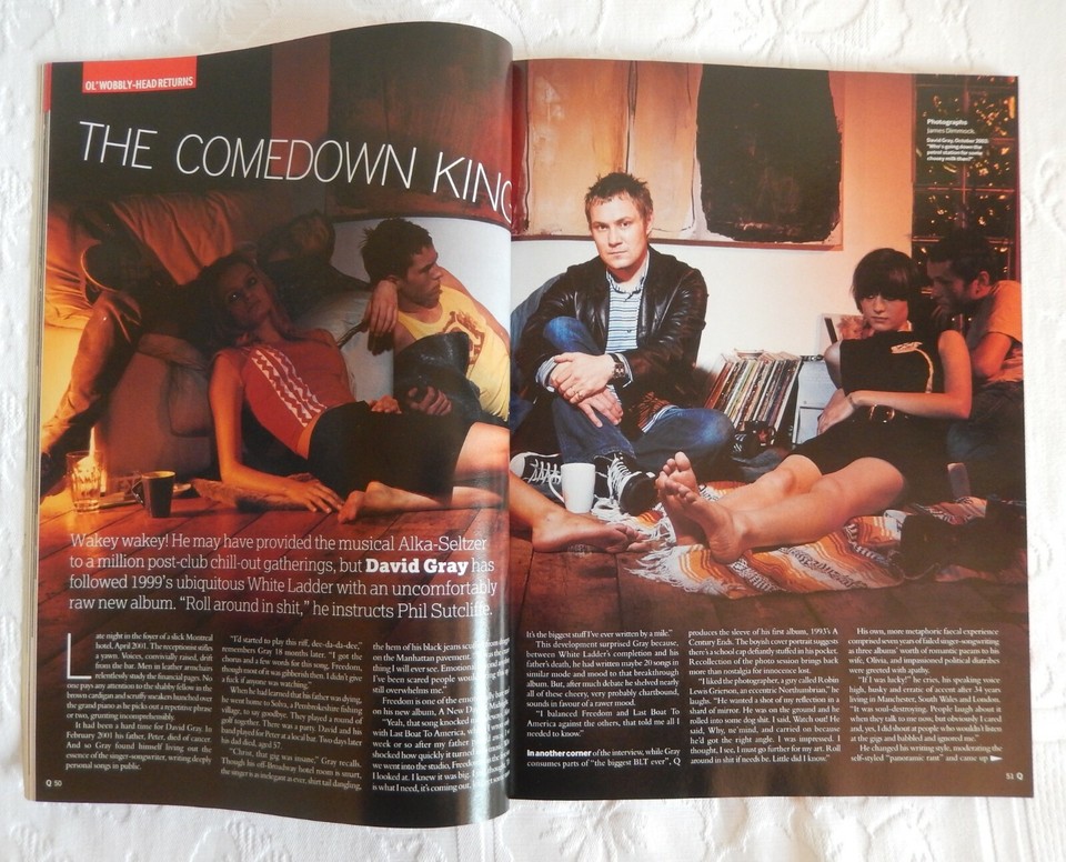 Q Magazine - No 197 - Dec 02 - Q Awards | Kurt Cobain Diaries ...