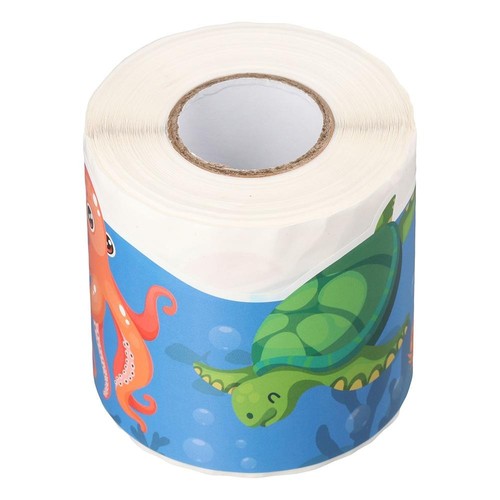 Ocean Animal Borders Stickers Rolled Border Trim Board Decoration ...