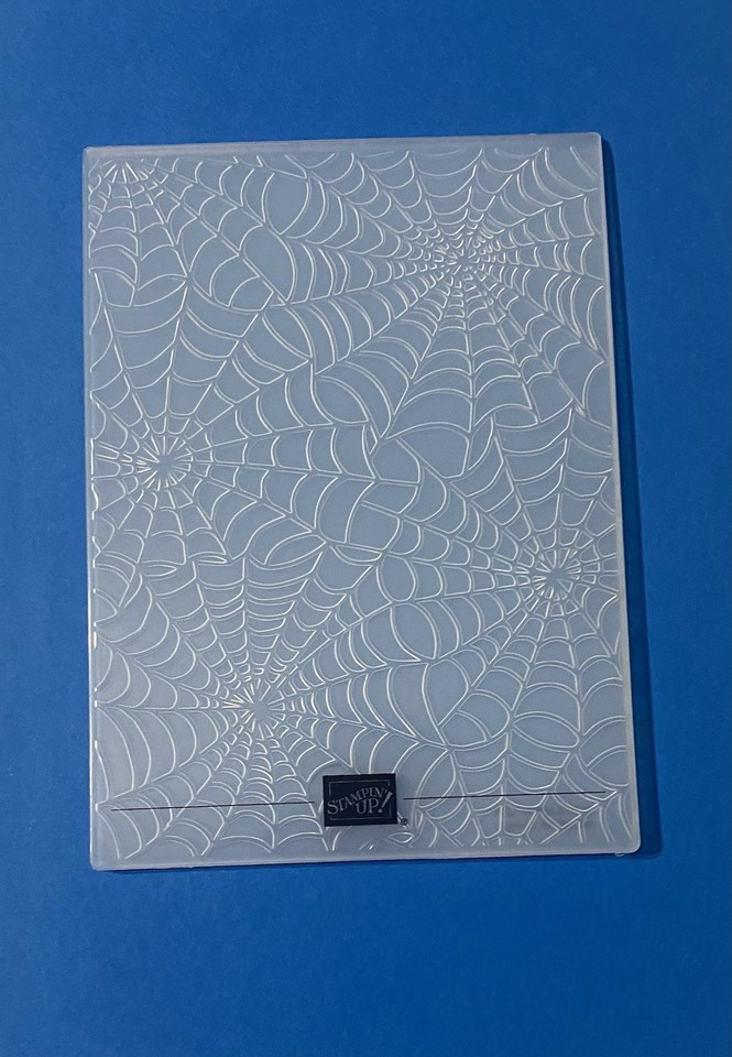 Stampin' Up! COBWEBS 3D Embossing Folder. Webs. Halloween. Fall. | eBay