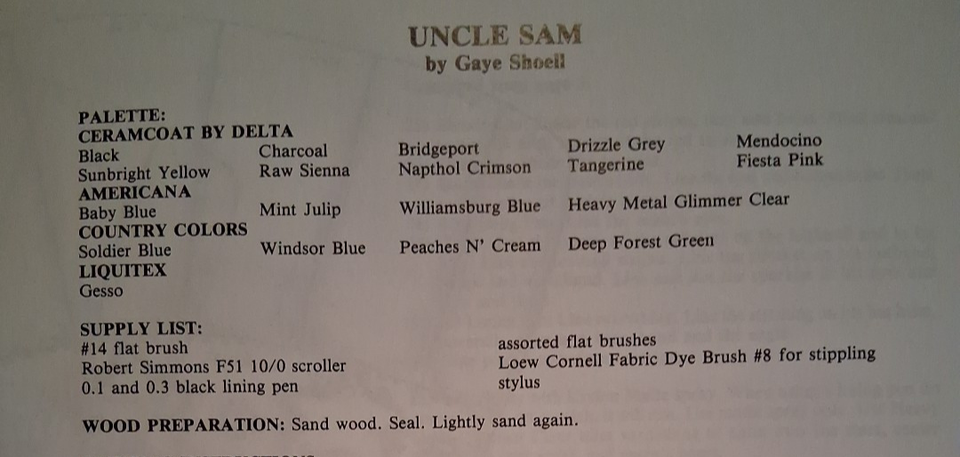 Vintage 1990 Tole Painting Pattern Booklet: Cutie Pie by Gaye Schoell ...