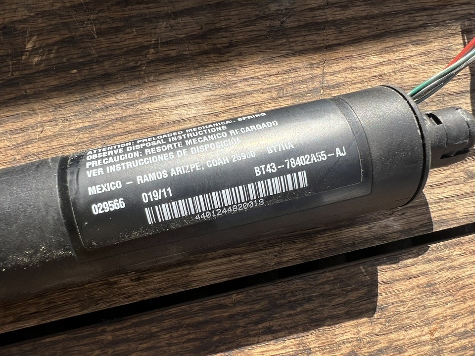 2011-2014 Ford Edge 2011-2015 Lincoln MKX Tailgate Liftgate Power ...