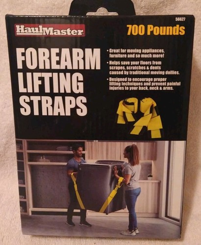 NIB - Haul Master Forearm Lifting Straps 700lb Capacity 9ft x 3in ...