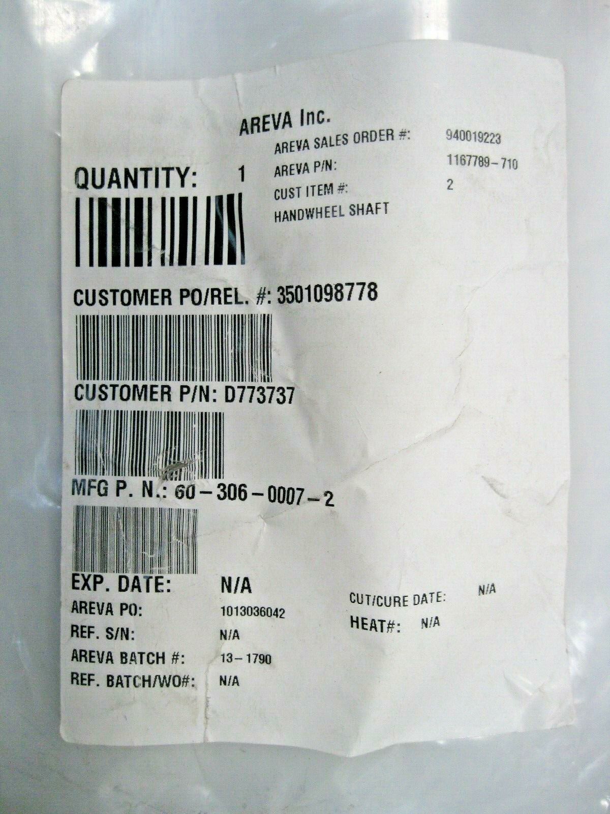 Limitorque Handwheel Shaft for SMB-3 60-306-0007-2 | eBay