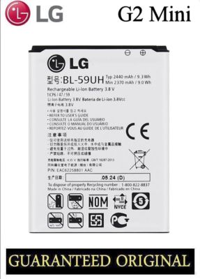 GENUINE BATTERY LG G2 Mini D618 D620 D620R D415 F70 BL-59UH | eBay