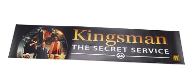 KINGSMAN Authentic Movie Theater Mylar Banner 25"x 5” | eBay
