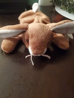 Rare Ty Beanie Baby – Ears the Rabbit Retired - Tag Errors PVC Rare ...