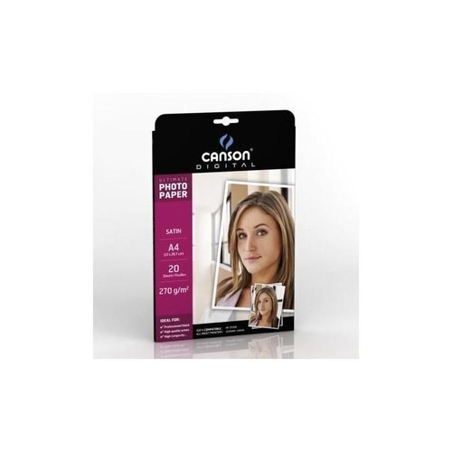 Canson C200004329 papier photos A4 Blanc Gloss 3148950043290 | eBay