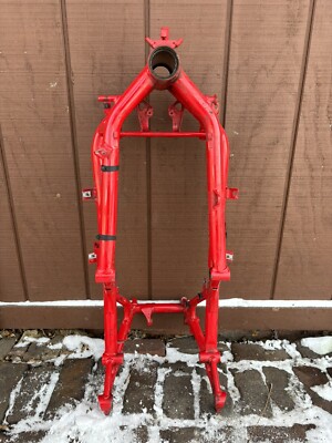 08 2008-11 Ducati 848 Main Frame Chassis EZ STRAIGHT GOOD OEM Street ...