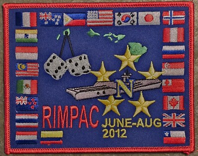 USN CVN-68 USS NIMITZ RIMPAC Jume-Aug 2012 US NAVY Ship Squadron Cruise ...