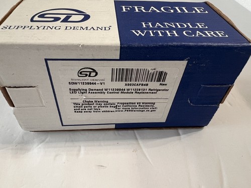 Refrigerator LED Light Assembly Control Module Whirpool W11239944 ...