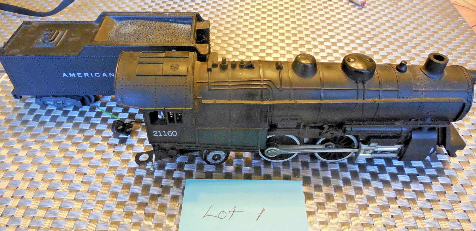 American Flyer Reading #302 Atlantic Steam Locomotive & Metal Tender | eBay