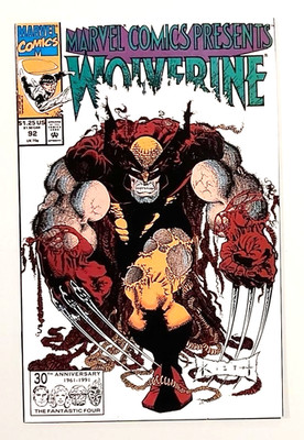 Marvel Comics Presents 92 / Sam Keith Wolverine / Marvel 1991 / NM- (9. ...