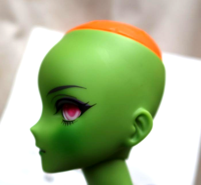 Smart Doll CJ Danny Choo Green Anime North with soft peach body, BJD ...