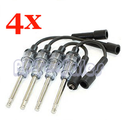 (4) 6-12V IGNITION IN-LINE SPARK TESTER PLUG DIAGNOSE CHECKER TESTER ...