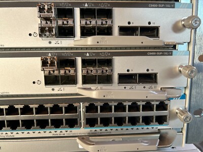 Cisco C9400-SUP-1XL-Y= Enhanced Supervisor Module New Cond Tested ...