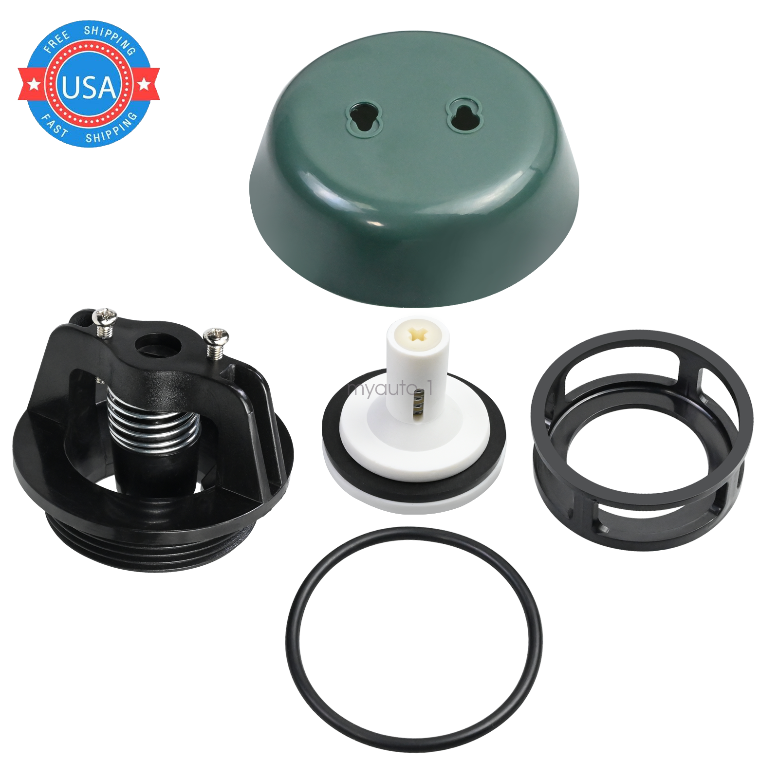 4A-005-07 Fits Apollo backflow preventer 1" Float & Bonnet Repair Kit ...
