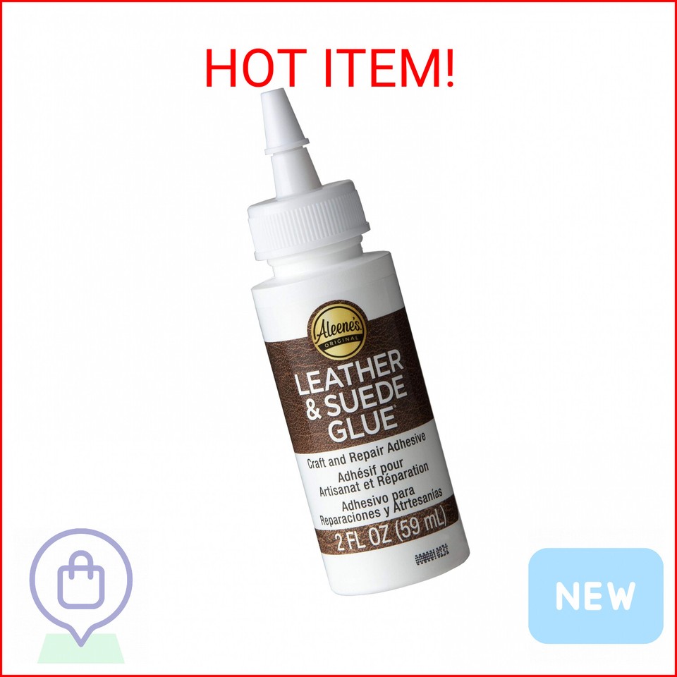 Aleene's Leather & Suede Craft Glue, White | eBay