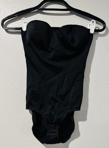 DR. REY SHAPEWEAR Women's Halter 34AB Bodysuit Black Button Close | eBay