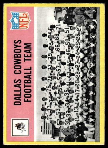 1967 Philadelphia Cowboys Team Dallas Cowboys #49 | eBay