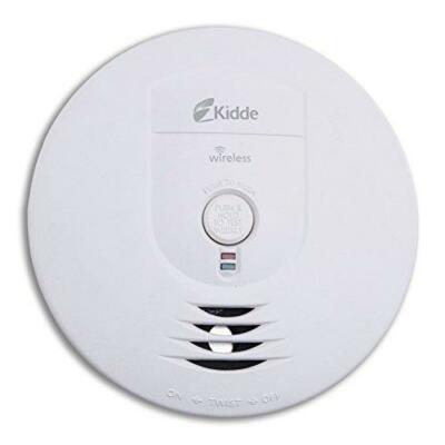 Kidde Battery Operated Wireless Interconnect Smoke Detector Alarm ...