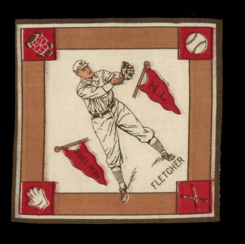 1900's Baseball Tobacco Silk -Fletcher- NY - National League | eBay