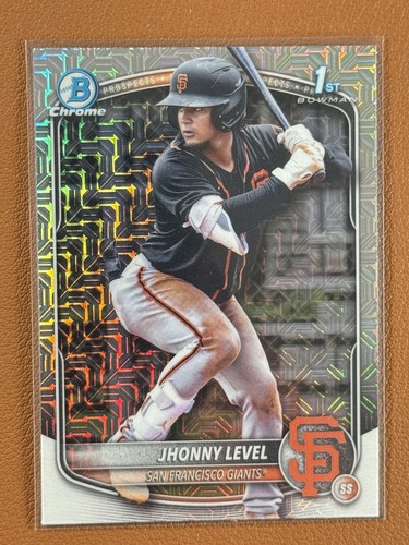 2025 Bowman Jhonny Level #BCP-147 Chrome Prospects Mojo Refractor | eBay