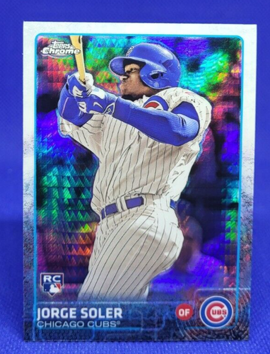 2015 Topps Chrome Jorge Soler RC #154 - Rookie Prism | eBay