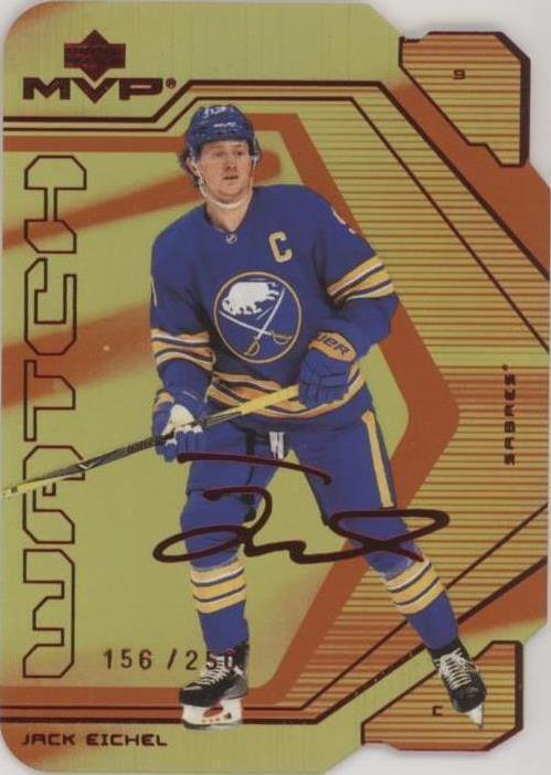 2021-22 Upper Deck MVP - Colors and Contours Jack Eichel #42 /250 for ...