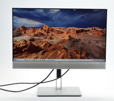 HP E243m 23.8" FHD LED Backlit Monitor HDMI DPort VGA w/Speakers and ...
