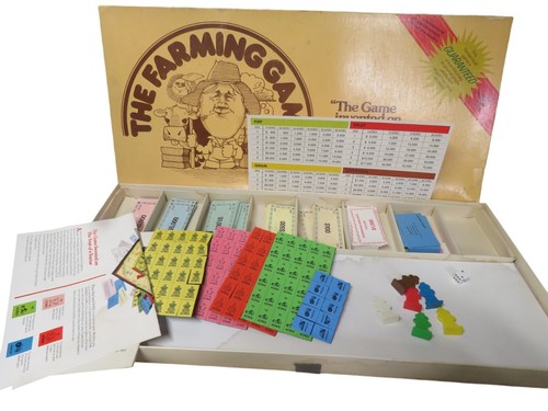 The Farming Game 1979 Board Game Educational Farm 1st Edition VTG ...