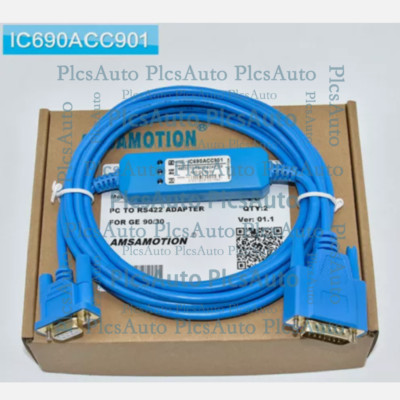 1PC For PLC Programming Cable IC690ACC901 GE90-70 90-30 Series | eBay