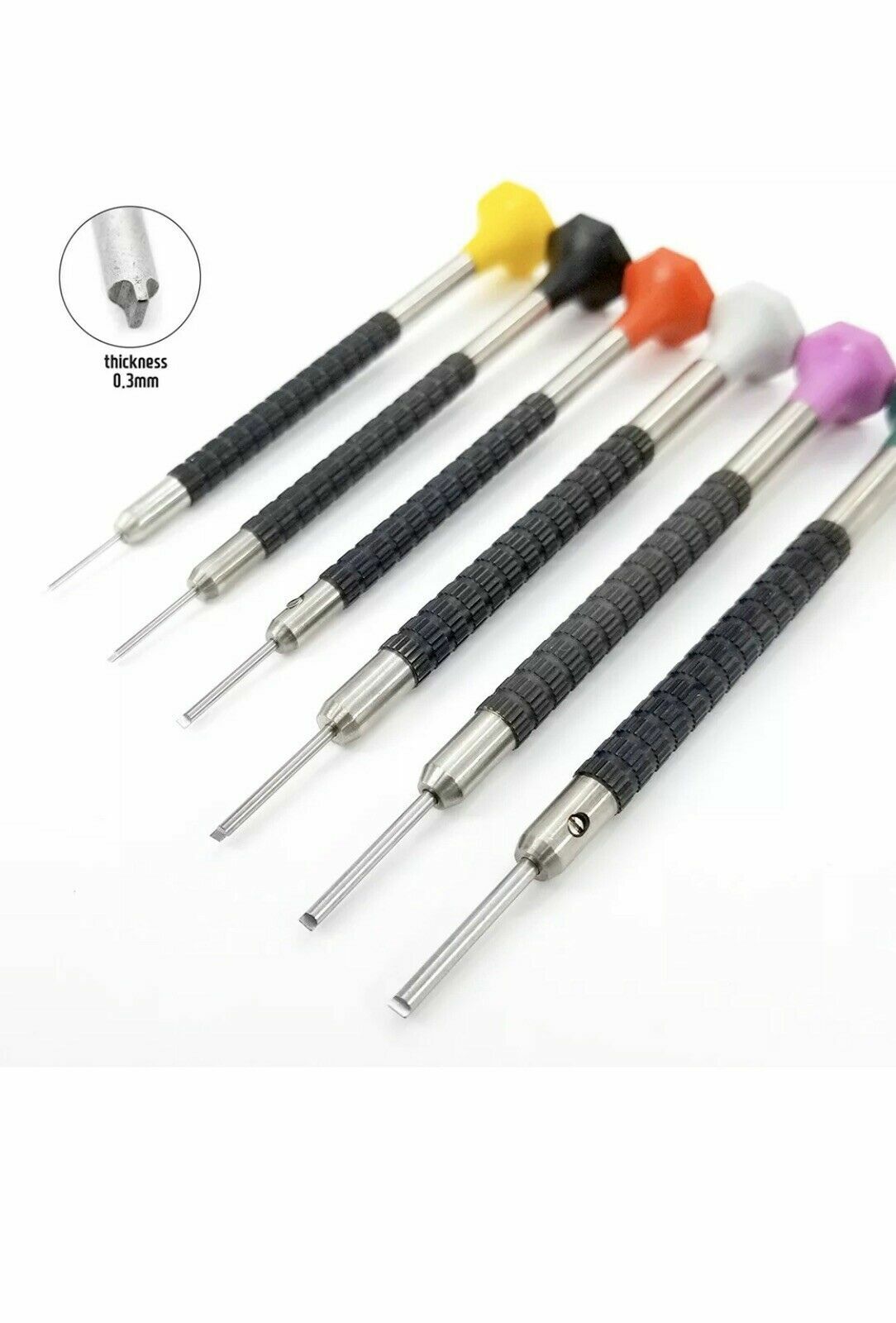 6 Screwdrivers ForOmega/Audemars/Iwc/Richard Mille/Rolex/Bulova ...