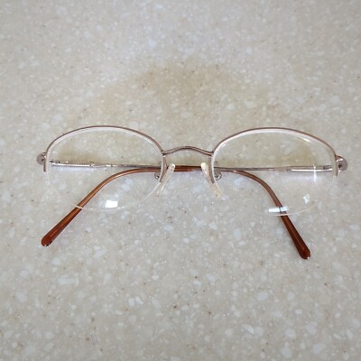 Safilo Elasta 4667 1FS Gold Metal Eyeglasses Frames 47-18-130 | eBay