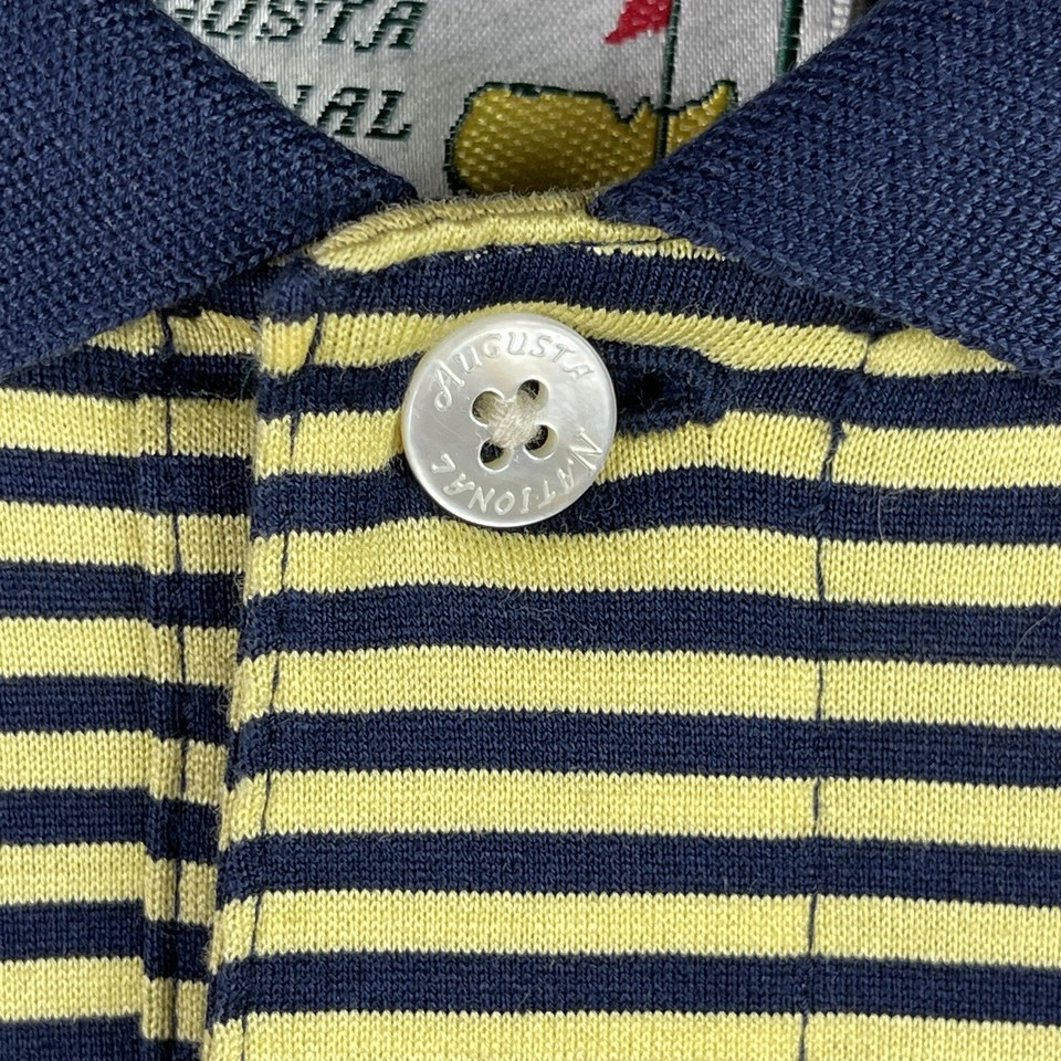 Augusta National Golf Shop Mens Large Polo Shirt 60s Pima Masters ...